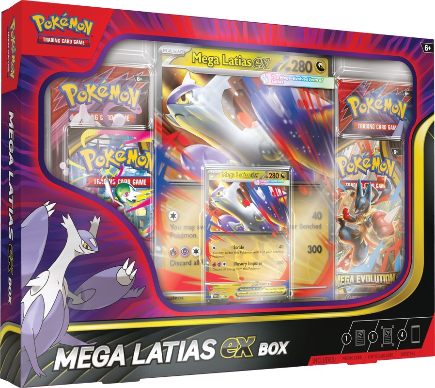 [LIMIT 2] Pokemon TCG: Mega Latias ex Box – Husky CardsLLC